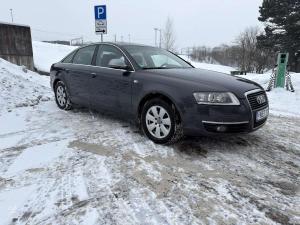 Grey Audi A6 2007 in Vilnius, with an engine capacity of 2.70 L and mileage of 388 thousand km for 3650 €, photo 8 on AUTOMOTO.COM.LV