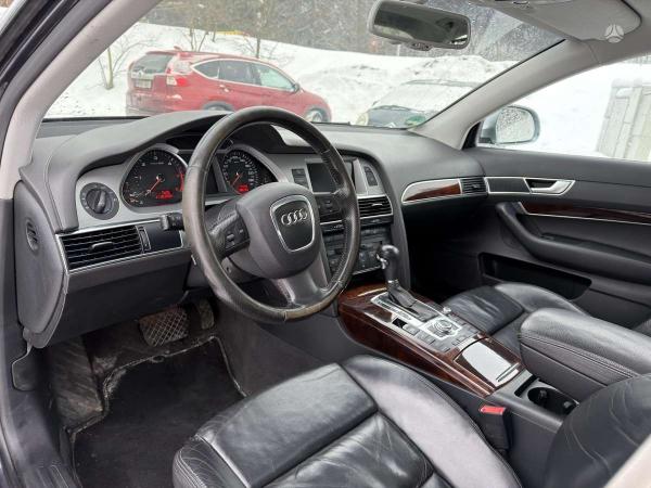 Pelēks Audi A6 2007 Viļņa, ar dzinēja tilpumu 2.70 L un nobraukumu 388 tūkst. km par 3650 €, foto 10 vietnē AUTOMOTO.COM.LV