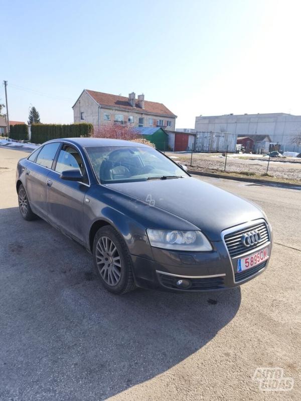 Grey Audi A6 2007 in Kaunas, with an engine capacity of 2.40 L and mileage of 245 thousand km for 999 €, photo 1 on AUTOMOTO.COM.LV