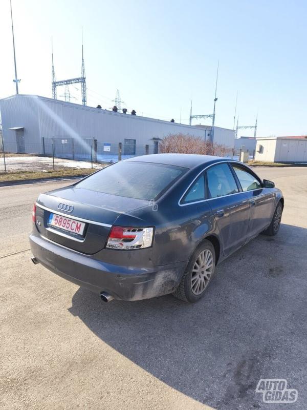 Grey Audi A6 2007 in Kaunas, with an engine capacity of 2.40 L and mileage of 245 thousand km for 999 €, photo 3 on AUTOMOTO.COM.LV