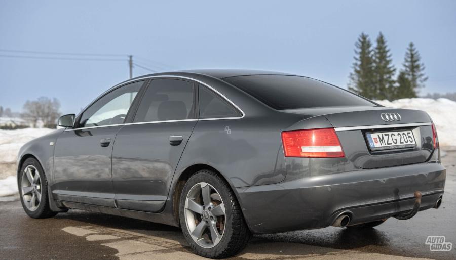 Grey Audi A6 2007 in Silale, with an engine capacity of 2.00 L and mileage of 198 thousand km for 3500 €, photo 4 on AUTOMOTO.COM.LV