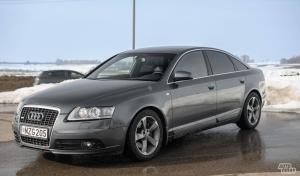 Grey Audi A6 2007 in Silale, with an engine capacity of 2.00 L and mileage of 198 thousand km for 3500 €, photo 7 on AUTOMOTO.COM.LV
