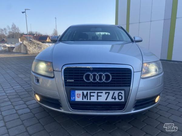 Grey Audi A6 2007 in Vilnius, with an engine capacity of 2.00 L and mileage of 250 thousand km for 2000 €, photo 6 on AUTOMOTO.COM.LV