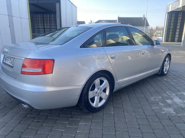 Grey Audi A6 2007 in Vilnius, with an engine capacity of 2.00 L and mileage of 250 thousand km for 2000 €, photo 9 on AUTOMOTO.COM.LV