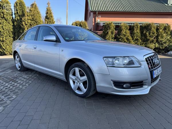 Grey Audi A6 2007 in Kretinga, with an engine capacity of 2.00 L and mileage of 381 thousand km for 3295 €, photo 1 on AUTOMOTO.COM.LV