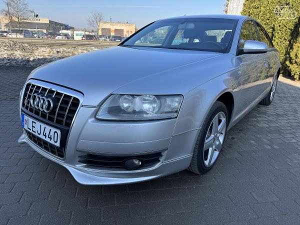 Grey Audi A6 2007 in Kretinga, with an engine capacity of 2.00 L and mileage of 381 thousand km for 3295 €, photo 4 on AUTOMOTO.COM.LV
