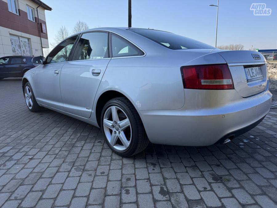 Pelēks Audi A6 2007 Kretinga, ar dzinēja tilpumu 2.00 L un nobraukumu 381 tūkst. km par 3295 €, foto 6 vietnē AUTOMOTO.COM.LV