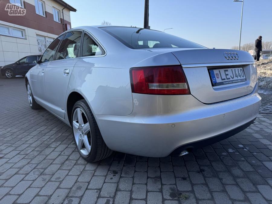 Pelēks Audi A6 2007 Kretinga, ar dzinēja tilpumu 2.00 L un nobraukumu 381 tūkst. km par 3295 €, foto 7 vietnē AUTOMOTO.COM.LV