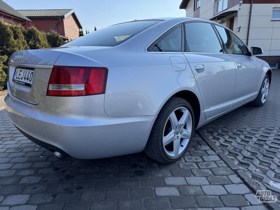 Pelēks Audi A6 2007 Kretinga, ar dzinēja tilpumu 2.00 L un nobraukumu 381 tūkst. km par 3295 €, foto 10 vietnē AUTOMOTO.COM.LV