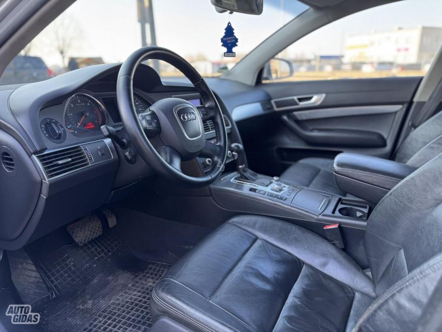 Pelēks Audi A6 2007 Kretinga, ar dzinēja tilpumu 2.00 L un nobraukumu 381 tūkst. km par 3295 €, foto 11 vietnē AUTOMOTO.COM.LV