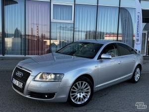 Pelēks Audi A6 2007 Panevēža, ar dzinēja tilpumu 2.70 L un nobraukumu 365 tūkst. km par 2600 €, foto 6 vietnē AUTOMOTO.COM.LV