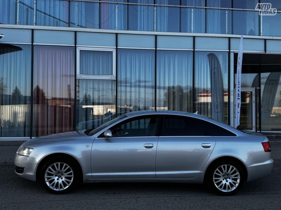Pelēks Audi A6 2007 Panevēža, ar dzinēja tilpumu 2.70 L un nobraukumu 365 tūkst. km par 2600 €, foto 7 vietnē AUTOMOTO.COM.LV