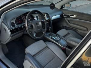 Pelēks Audi A6 2007 Panevēža, ar dzinēja tilpumu 2.70 L un nobraukumu 365 tūkst. km par 2600 €, foto 12 vietnē AUTOMOTO.COM.LV