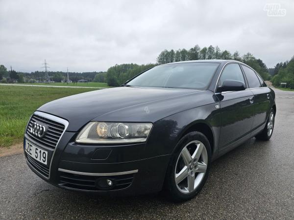 Pelēks Audi A6 2007 Viļņa, ar dzinēja tilpumu 2.70 L un nobraukumu 291 tūkst. km par 3300 €, foto 2 vietnē AUTOMOTO.COM.LV