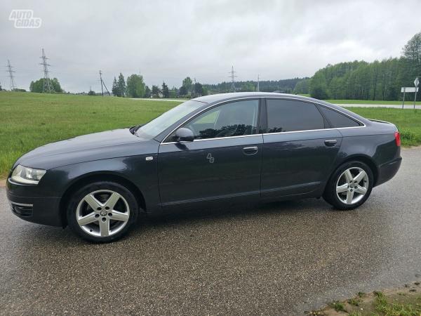 Pelēks Audi A6 2007 Viļņa, ar dzinēja tilpumu 2.70 L un nobraukumu 291 tūkst. km par 3300 €, foto 3 vietnē AUTOMOTO.COM.LV