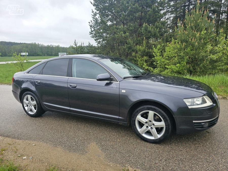 Pelēks Audi A6 2007 Viļņa, ar dzinēja tilpumu 2.70 L un nobraukumu 291 tūkst. km par 3300 €, foto 5 vietnē AUTOMOTO.COM.LV
