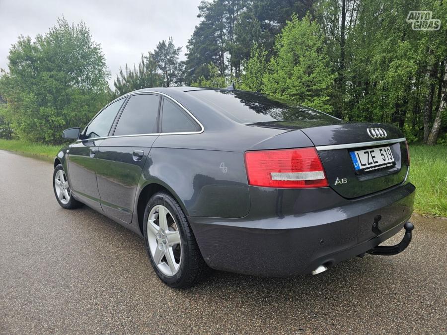 Pelēks Audi A6 2007 Viļņa, ar dzinēja tilpumu 2.70 L un nobraukumu 291 tūkst. km par 3300 €, foto 7 vietnē AUTOMOTO.COM.LV