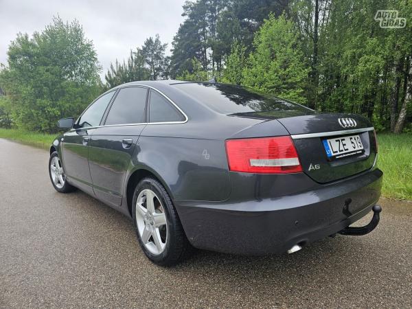 Pelēks Audi A6 2007 Viļņa, ar dzinēja tilpumu 2.70 L un nobraukumu 291 tūkst. km par 3300 €, foto 6 vietnē AUTOMOTO.COM.LV