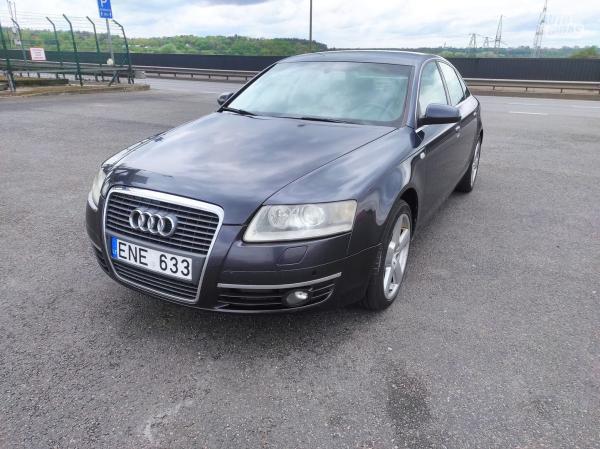 Pelēks Audi A6 2007 Kauņa, ar dzinēja tilpumu 3.00 L un nobraukumu 386 tūkst. km par 2100 €, foto 2 vietnē AUTOMOTO.COM.LV