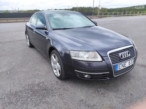 Pelēks Audi A6 2007 Kauņa, ar dzinēja tilpumu 3.00 L un nobraukumu 386 tūkst. km par 2100 €, foto 3 vietnē AUTOMOTO.COM.LV