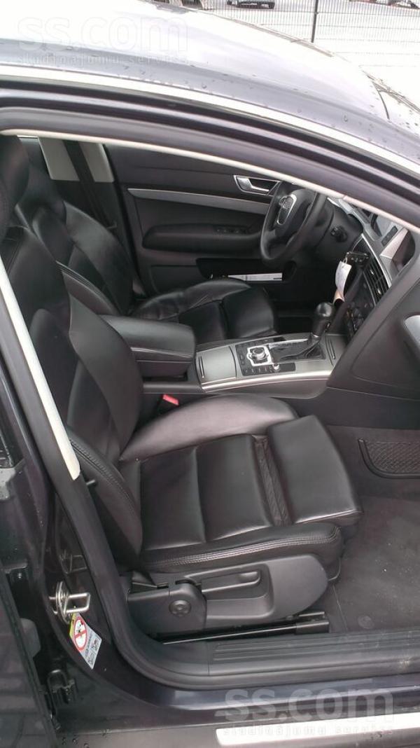 Pelēks Audi A6 2007 Rīga, ar dzinēja tilpumu 2.70 L un nobraukumu 307 tūkst. km par 2700 €, foto 3 vietnē AUTOMOTO.COM.LV