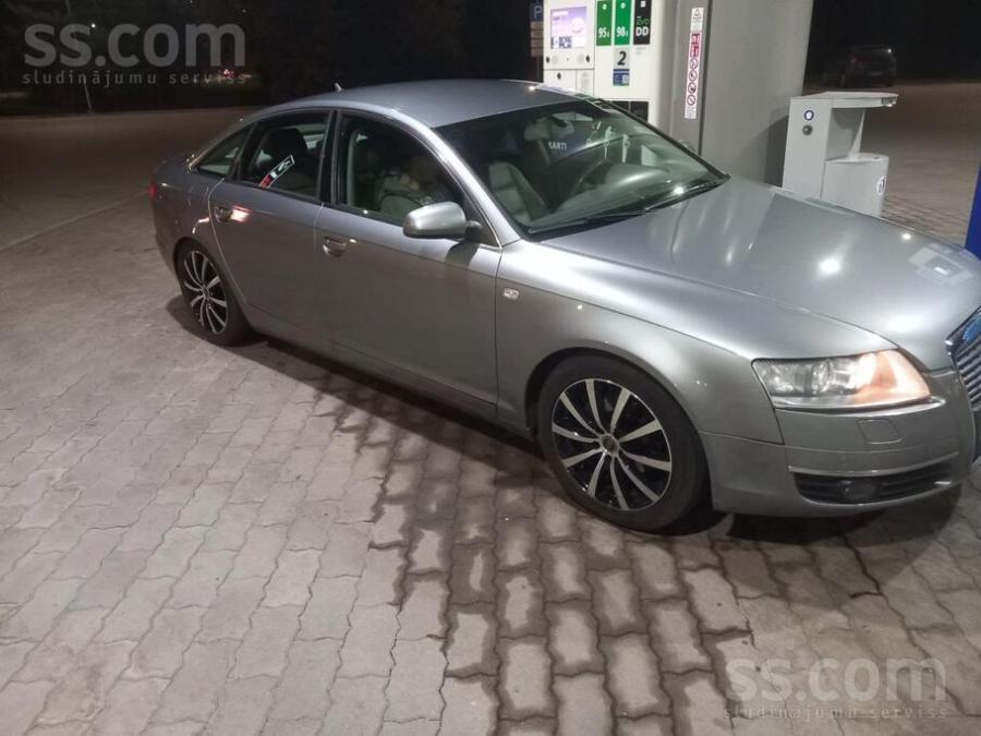 Grey Audi A6 2007 in Riga, with an engine capacity of 2.40 L and mileage of 300 thousand km for 3200 €, photo 3 on AUTOMOTO.COM.LV