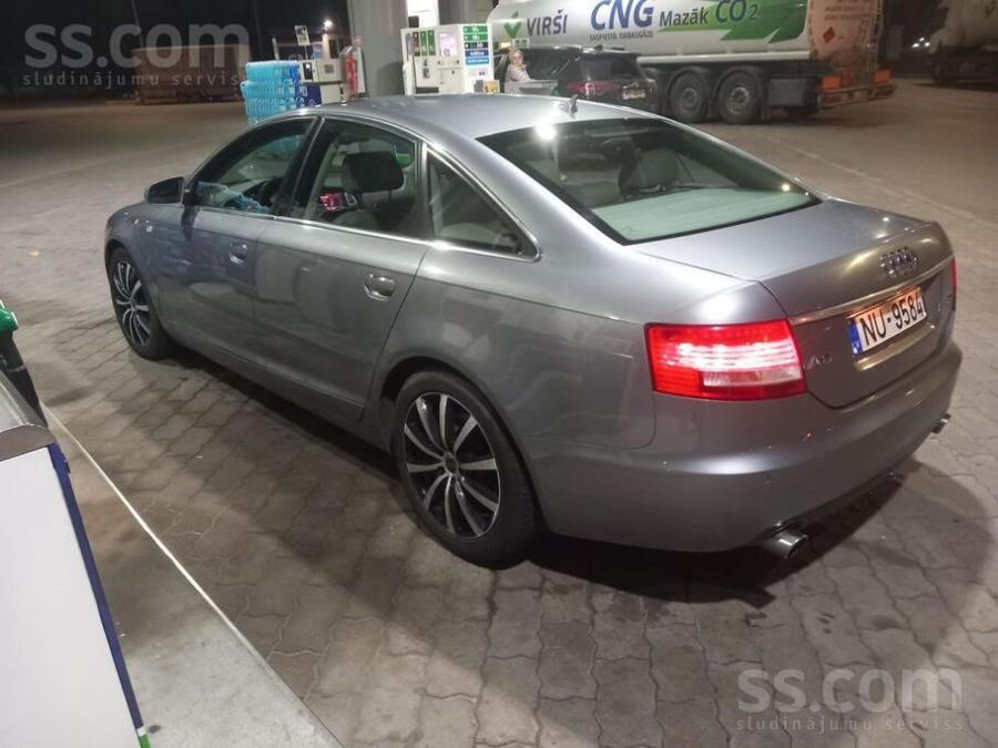 Grey Audi A6 2007 in Riga, with an engine capacity of 2.40 L and mileage of 300 thousand km for 3200 €, photo 4 on AUTOMOTO.COM.LV