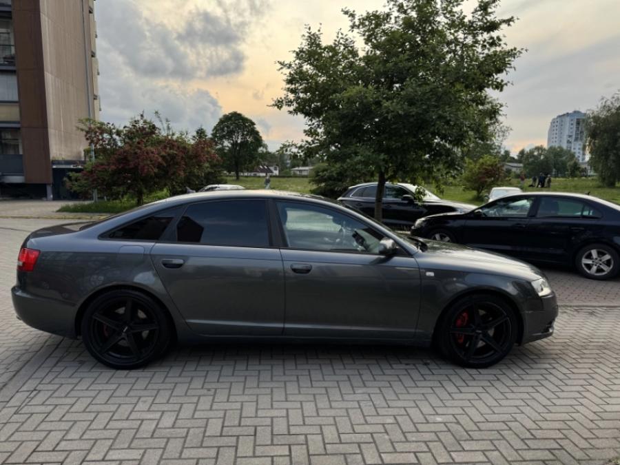 Pelēks Audi A6 2007 Rīga, ar dzinēja tilpumu 3.00 L un nobraukumu 385 tūkst. km par 4490 €, foto 6 vietnē AUTOMOTO.COM.LV