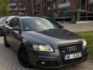 Grey Audi A6 2007 in Riga, with an engine capacity of 3.00 L and mileage of 385 thousand km for 4490 €, photo  on AUTOMOTO.COM.LV