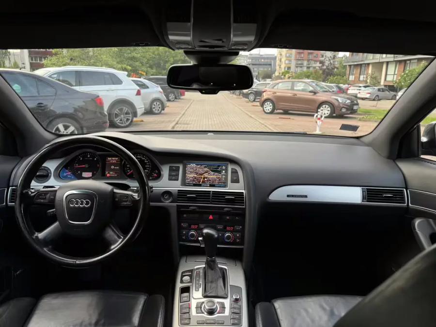 Grey Audi A6 2007 in Riga, with an engine capacity of 3.00 L and mileage of 385 thousand km for 4490 €, photo 13 on AUTOMOTO.COM.LV
