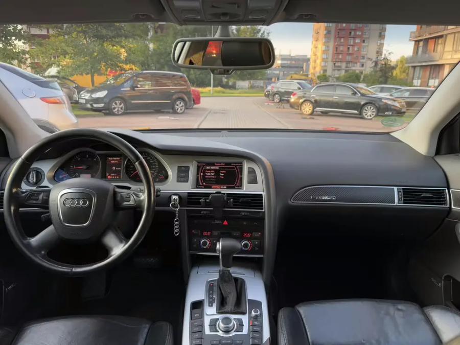 Grey Audi A6 2007 in Riga, with an engine capacity of 3.00 L and mileage of 308 thousand km for 4990 €, photo 11 on AUTOMOTO.COM.LV