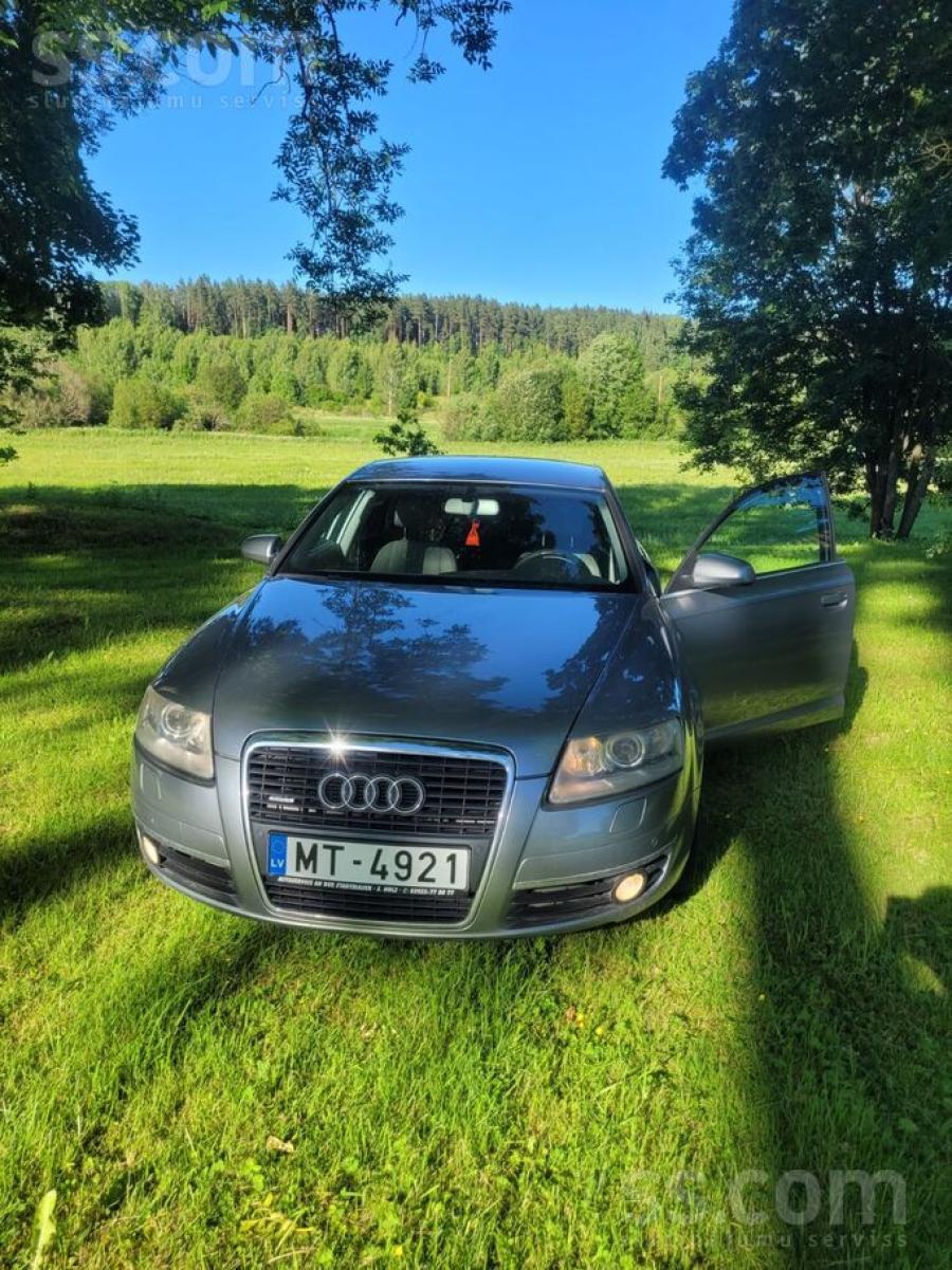 Grey Audi A6 2007 in Aizkraukle, with an engine capacity of 3.00 L and mileage of 335 thousand km for 3200 €, photo 1 on AUTOMOTO.COM.LV