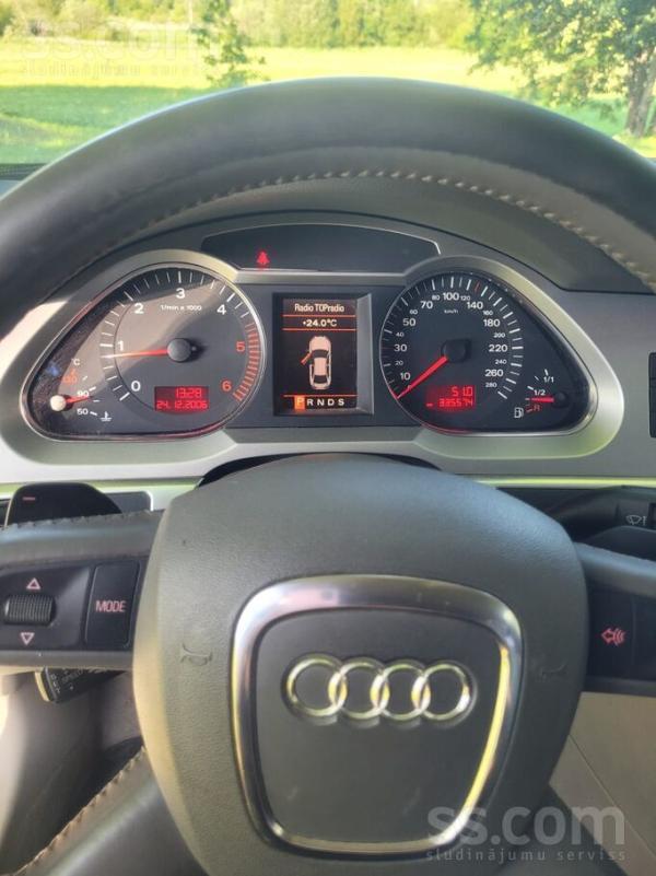 Pelēks Audi A6 2007 Aizkraukle, ar dzinēja tilpumu 3.00 L un nobraukumu 335 tūkst. km par 3200 €, foto 2 vietnē AUTOMOTO.COM.LV
