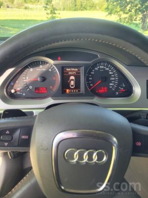Grey Audi A6 2007 in Aizkraukle, with an engine capacity of 3.00 L and mileage of 335 thousand km for 3200 €, photo 3 on AUTOMOTO.COM.LV