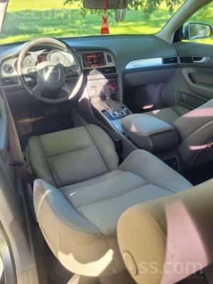 Grey Audi A6 2007 in Aizkraukle, with an engine capacity of 3.00 L and mileage of 335 thousand km for 3200 €, photo 4 on AUTOMOTO.COM.LV