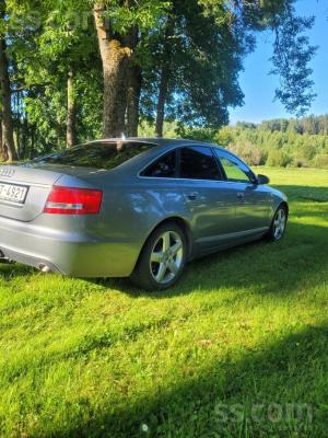 Grey Audi A6 2007 in Aizkraukle, with an engine capacity of 3.00 L and mileage of 335 thousand km for 3200 €, photo 5 on AUTOMOTO.COM.LV