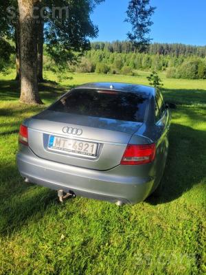 Grey Audi A6 2007 in Aizkraukle, with an engine capacity of 3.00 L and mileage of 335 thousand km for 3200 €, photo 7 on AUTOMOTO.COM.LV