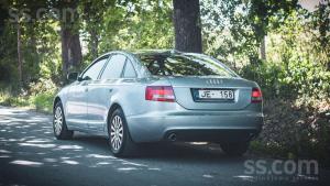Grey Audi A6 2007 in Riga, with an engine capacity of 2.00 L and mileage of 350 thousand km for 3750 €, photo 4 on AUTOMOTO.COM.LV