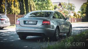 Grey Audi A6 2007 in Riga, with an engine capacity of 2.00 L and mileage of 350 thousand km for 3750 €, photo 5 on AUTOMOTO.COM.LV