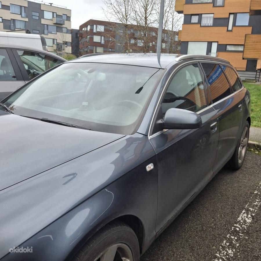 Grey Audi A6 2007 in Tallinn, with an engine capacity of 0.00 L and mileage of 0 thousand km for 2500 €, photo 5 on AUTOMOTO.COM.LV