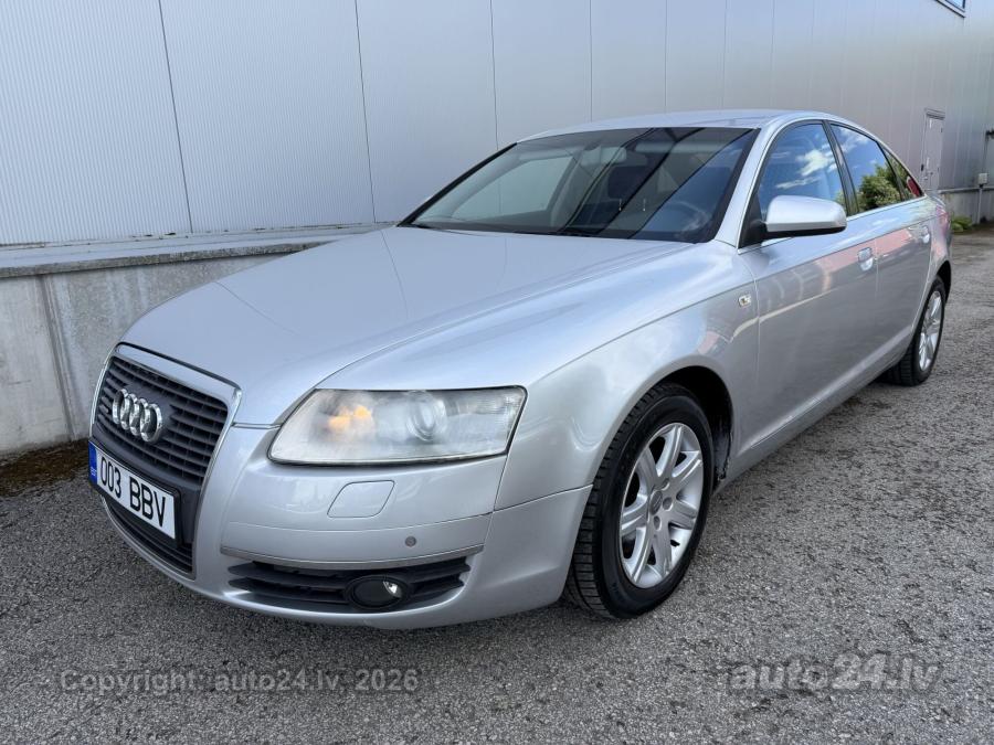 Grey Audi A6 2007 in Tallinn, with an engine capacity of 3.00 L and mileage of 195 thousand km for 4950 €, photo 1 on AUTOMOTO.COM.LV