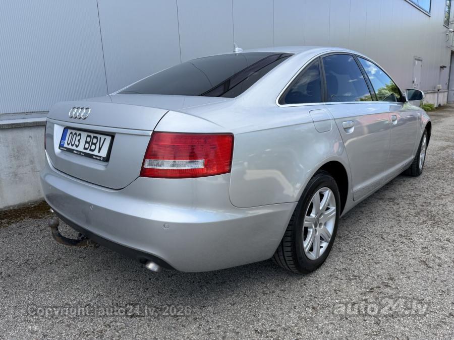 Grey Audi A6 2007 in Tallinn, with an engine capacity of 3.00 L and mileage of 195 thousand km for 4950 €, photo 3 on AUTOMOTO.COM.LV