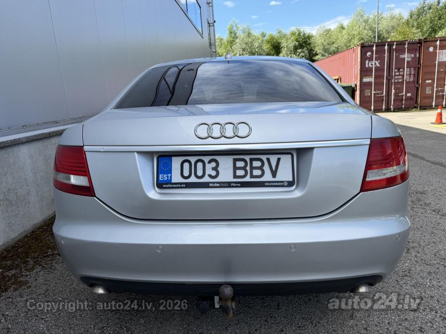 Grey Audi A6 2007 in Tallinn, with an engine capacity of 3.00 L and mileage of 195 thousand km for 4950 €, photo 5 on AUTOMOTO.COM.LV
