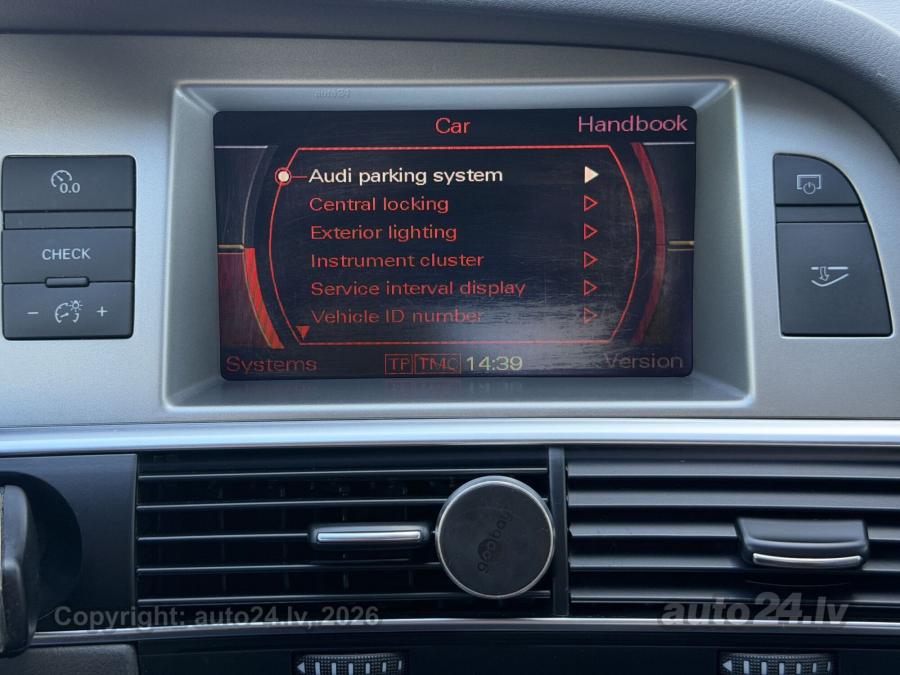 Grey Audi A6 2007 in Tallinn, with an engine capacity of 3.00 L and mileage of 195 thousand km for 4950 €, photo 16 on AUTOMOTO.COM.LV