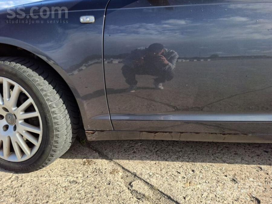 Grey Audi A6 2007 in Riga, with an engine capacity of 2.70 L and mileage of 450 thousand km for 2999 €, photo 6 on AUTOMOTO.COM.LV