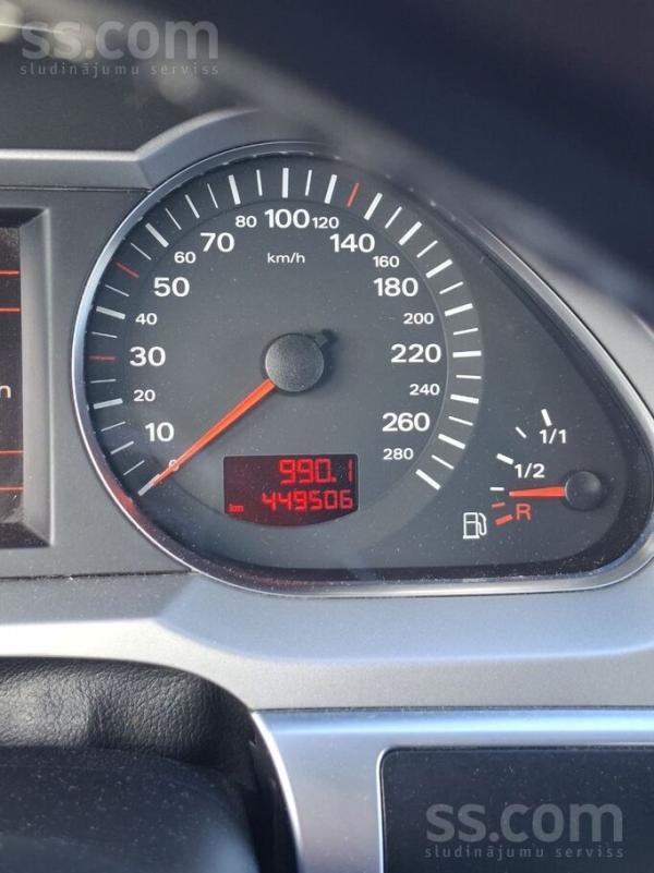 Pelēks Audi A6 2007 Rīga, ar dzinēja tilpumu 2.70 L un nobraukumu 450 tūkst. km par 2999 €, foto 10 vietnē AUTOMOTO.COM.LV