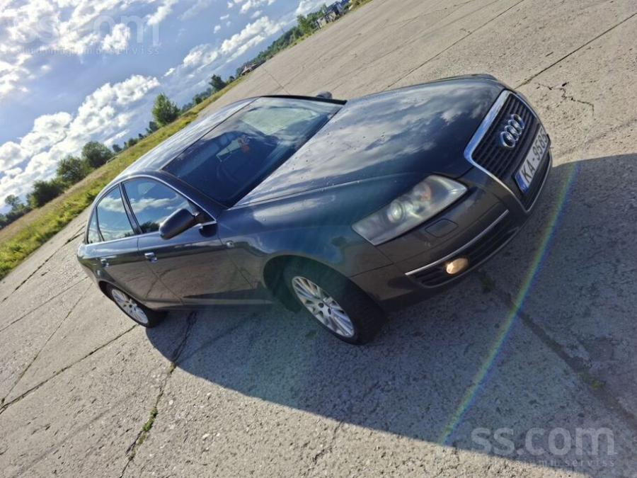 Grey Audi A6 2007 in Riga, with an engine capacity of 2.70 L and mileage of 450 thousand km for 2999 €, photo 24 on AUTOMOTO.COM.LV