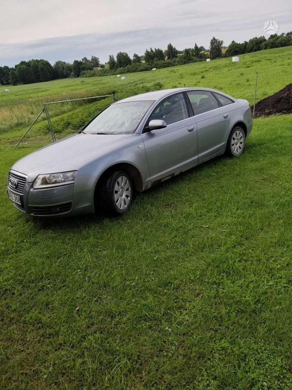 Pelēks Audi A6 2007 Alīta, ar dzinēja tilpumu 1.97 L un nobraukumu 381 tūkst. km par 2500 €, foto 3 vietnē AUTOMOTO.COM.LV