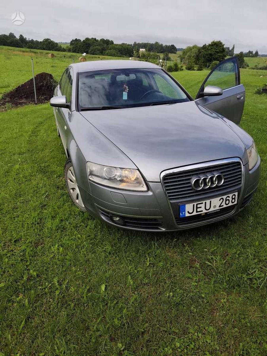 Pelēks Audi A6 2007 Alīta, ar dzinēja tilpumu 1.97 L un nobraukumu 381 tūkst. km par 2500 €, foto 5 vietnē AUTOMOTO.COM.LV