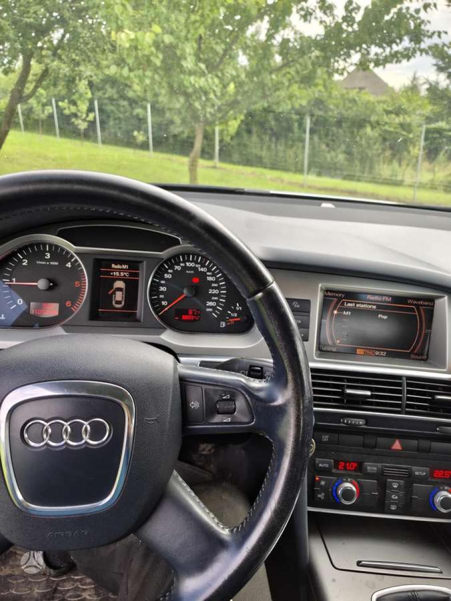 Pelēks Audi A6 2007 Alīta, ar dzinēja tilpumu 1.97 L un nobraukumu 381 tūkst. km par 2500 €, foto 15 vietnē AUTOMOTO.COM.LV